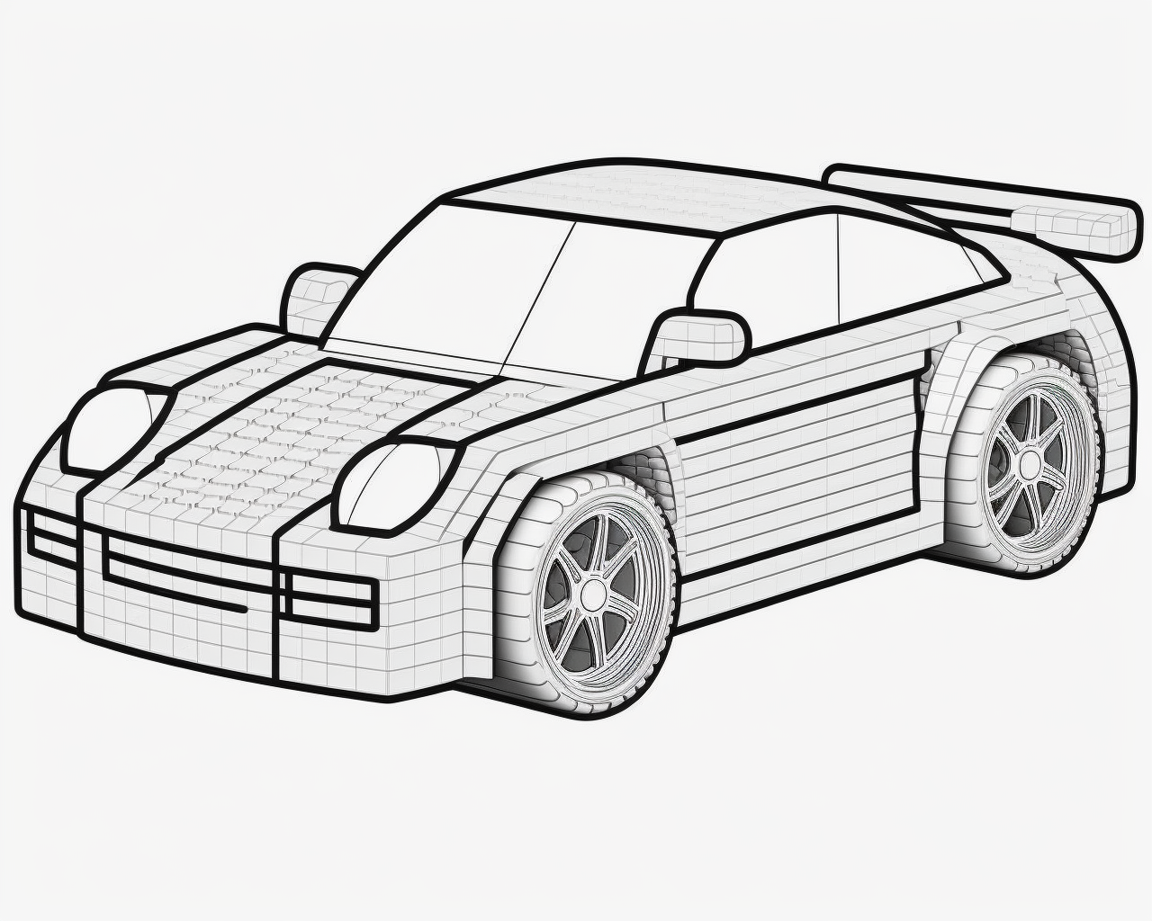 Безкоштовні розмальовки, які можна роздрукувати та завантажити АВТОМОБІЛІ