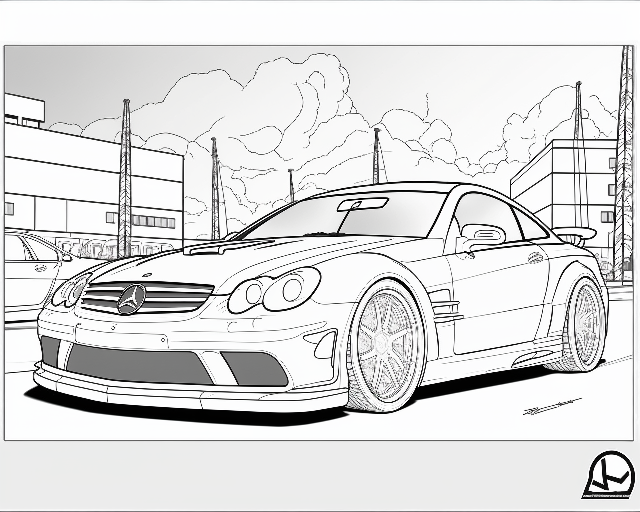Безкоштовні розмальовки, які можна роздрукувати та завантажити АВТОМОБІЛІ