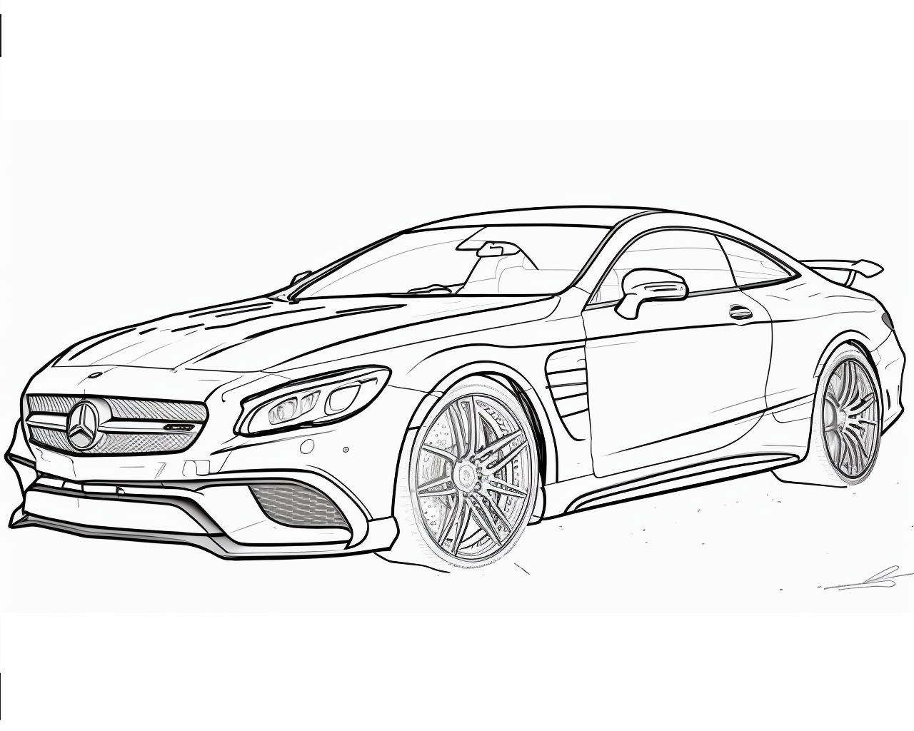 Auta 3827 - Omaľovánky na vytlačenie zadarmo