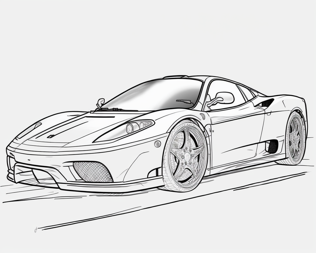 Безкоштовні розмальовки, які можна роздрукувати та завантажити АВТОМОБІЛІ