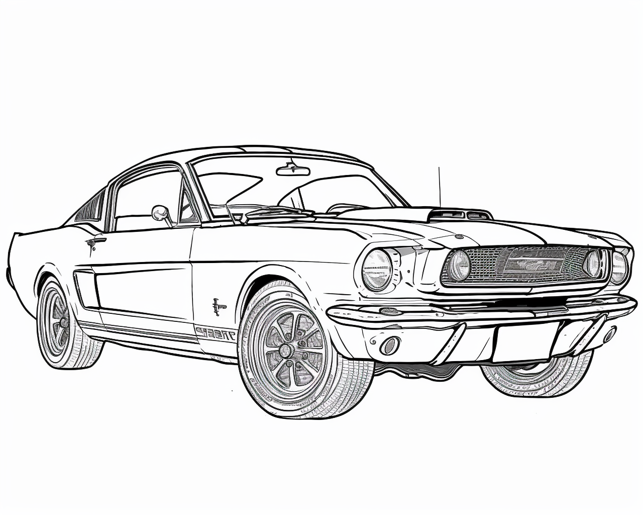 Auta 3871 - Omaľovánky na vytlačenie zadarmo