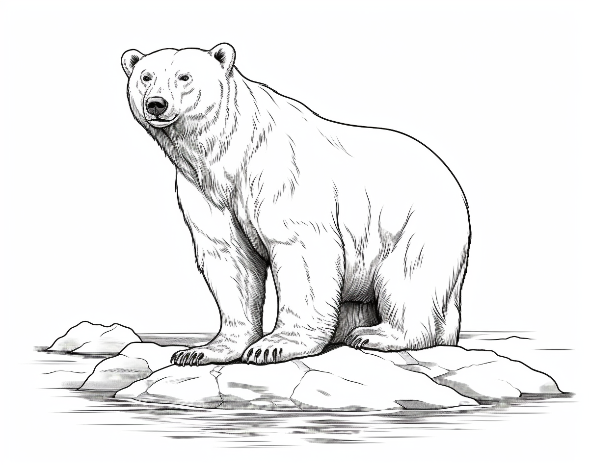 Medved 7117 - Omaľovánky na vytlačenie zadarmo