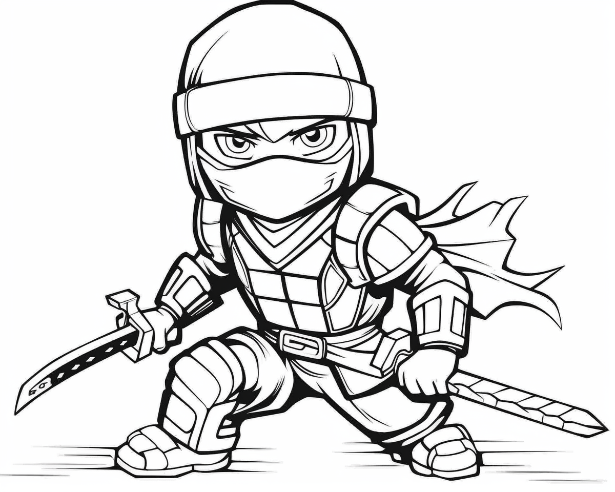 NINJAGO 6566 - Free printable colouring pages