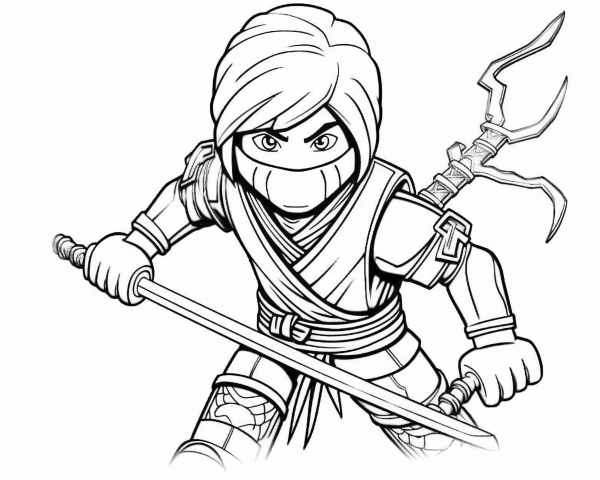 Ninjago 6569 - Omaľovánky na vytlačenie zadarmo