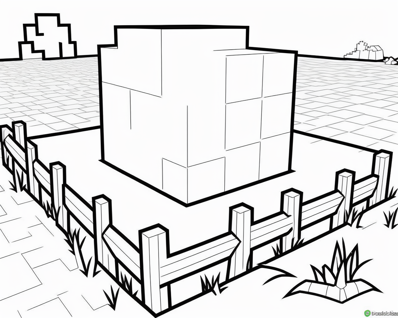 MINECRAFT 4205 - Free printable colouring pages