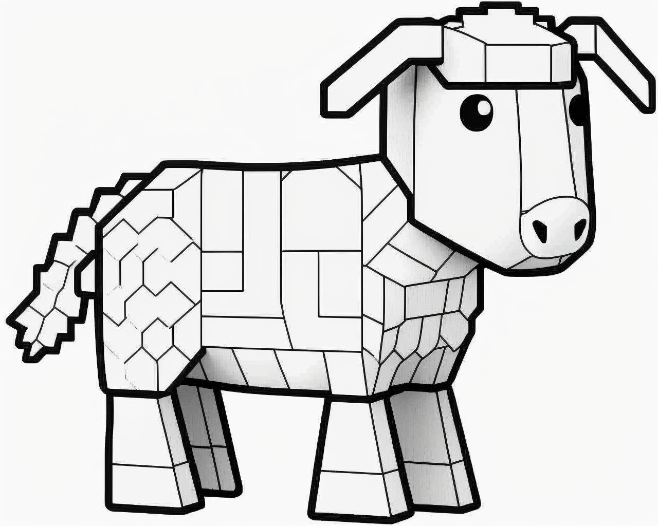 MINECRAFT 4239 - Free printable colouring pages