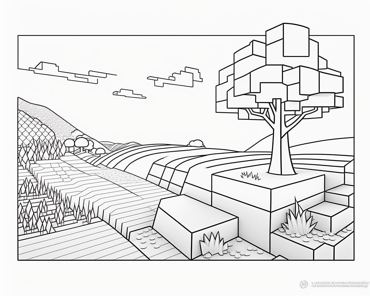 MINECRAFT 4249 - Free printable colouring pages