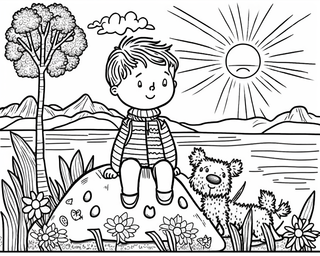 Pre deti 4473 - Omaľovánky na vytlačenie zadarmo