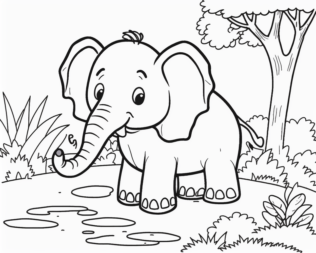 Pre deti 4609 - Omaľovánky na vytlačenie zadarmo