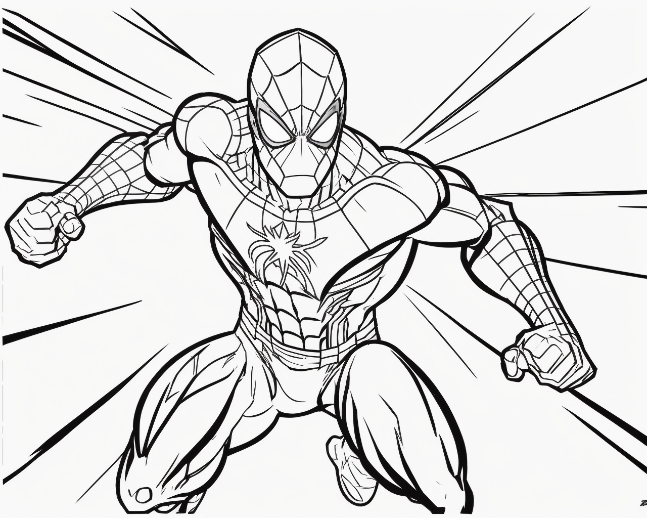 SPIDERMAN 4773 - Free printable colouring pages