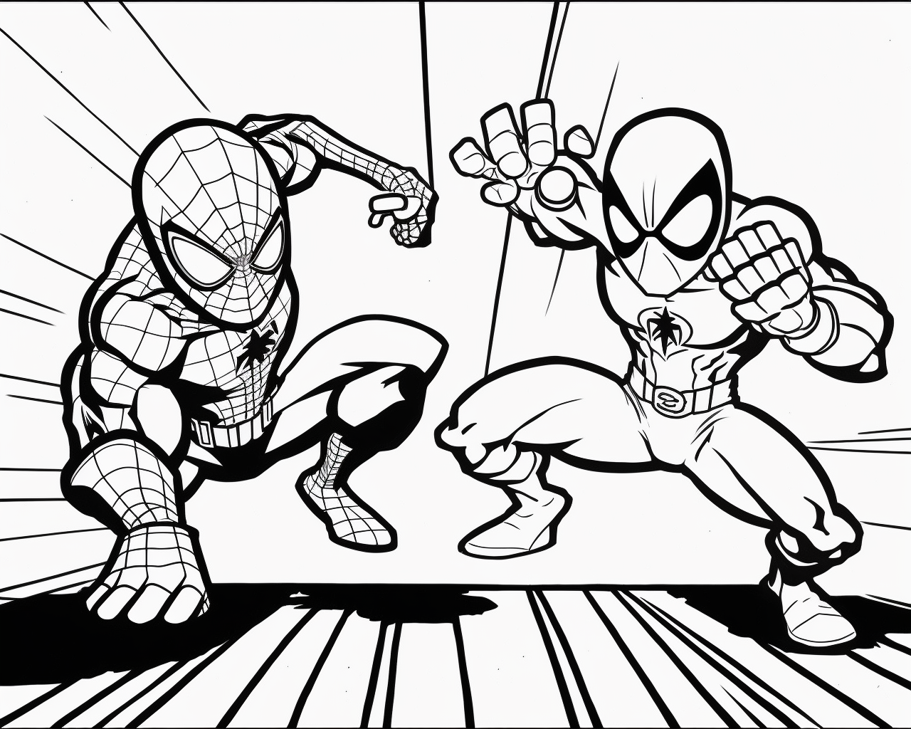 Spiderman 4779 - Omaľovánky na vytlačenie zadarmo